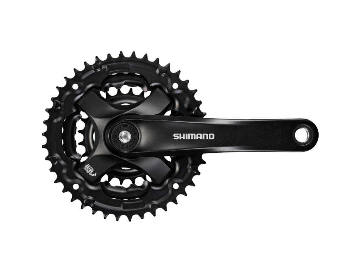 Shimano FC-TY501 FRONT CRANKSET 175mm 48-38-28 BLACK
