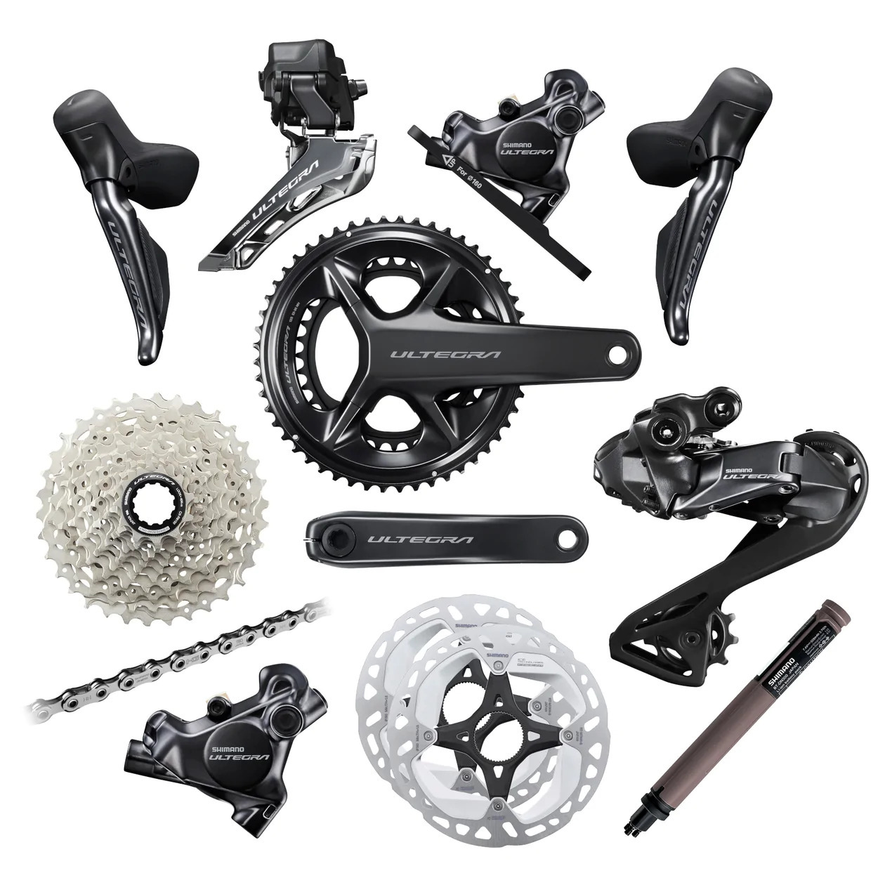 Shimano Ultegra R8170 12-Speed Di2 Disc Road Bike Build Kit