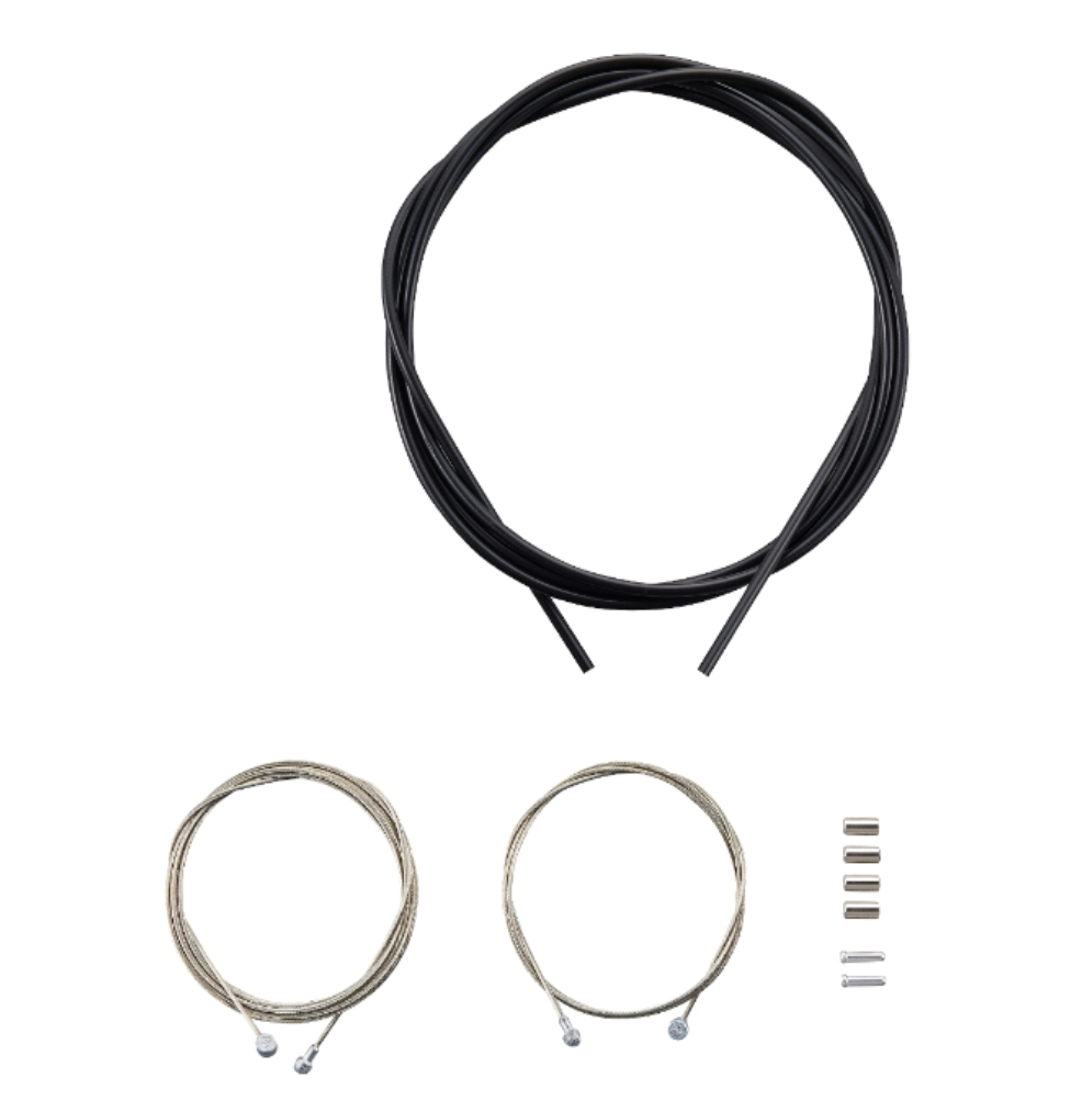 Shimano BRAKE CABLE SET - MTB GALVANIZED BLACK