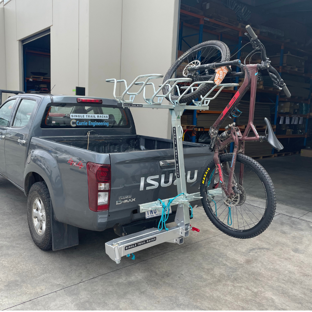 Single Trail Superswing Bike Shuttle Rack Swing Arm