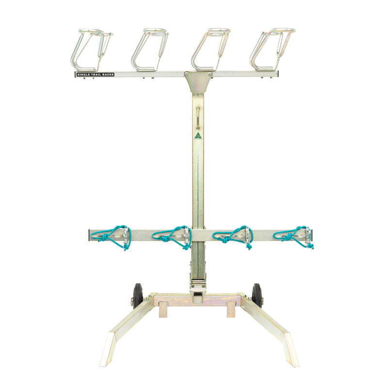 Single Trail RFS Tilting Bike Shuttle Rack with V3 Pivot